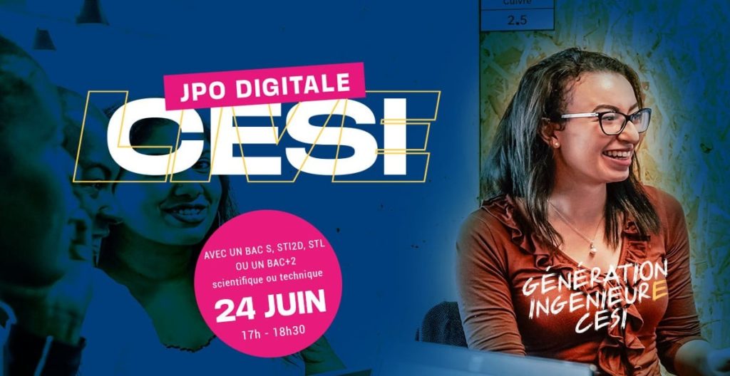 JPO digitale CESI : 24 juin 2020 - campus de Reims